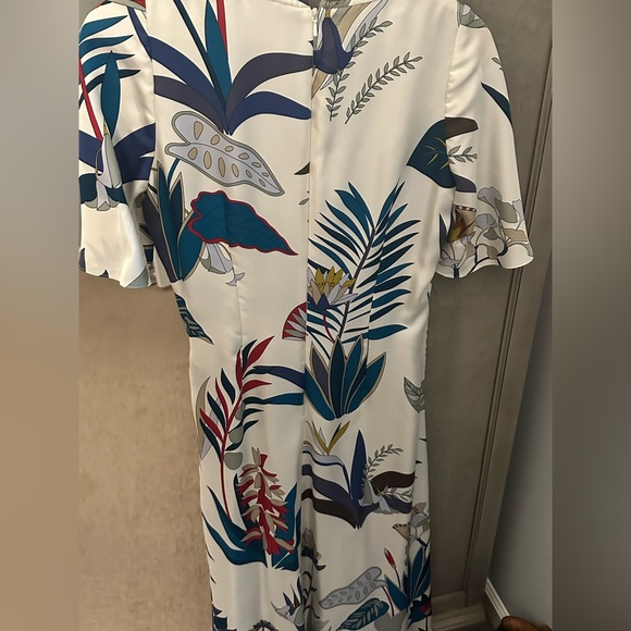 Tory Burch | Dresses | Tory Burch Aidyn Silk Midi Dress | Poshmark